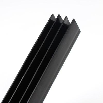 China Customized Flexible PVC Channel Extrusion Plastic Corner Extrusion Profile for sale