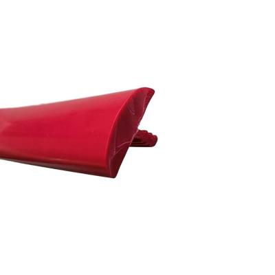 China Soft Colorful Flexible PVC Profiles Panel Plastic Pvc Profile Customized for sale