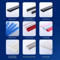 China Anti Dust Rubber Seal Strip Waterproof PVC Rod Wire PVC Rubber Door Seal Bottom Plastic Profiles Customized for sale