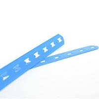 China Corrosion Resistant Blue Stainless Steel Cable Ties Ball Lock Zip Ties Plastic Profiles Customized for sale