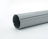 China Electrical Insulation Customized Color PVC Plastic Pipe Grey ODM PVC Tubing Profiles for sale