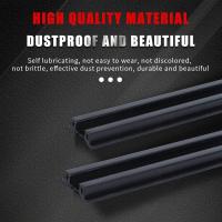 China 5mm To 1000mm ABS Profile ASA Profile PE Extrusion Plastic Wear Strip Abrasion Resistant for sale