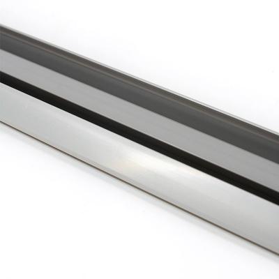 China Structural Internal ABS Profile Flexible  Blakc Pvc U Channel Plastic Customized for sale