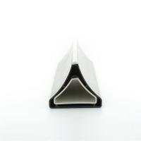 China Corrosion Resistant Customized ABS Profile Black Extrusion Plastic Sliding Profiles Customized for sale