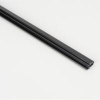 China Building Construction ABS Profile Exterior Plastic Cover Strip Channel Customized for sale