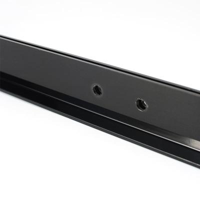 China Customized Color ABS Cover Strip ISO9001 Recyclable Plastic Angle Trim Profiles for sale