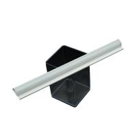 China Exterior PP Profile PP Extrusion Profile  Decorative Door Bottom Seal Strip Plastic Customized for sale