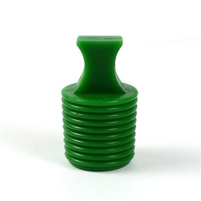 China Green Finished PP Strip Customizable Industrial Soft PP Plug Plastic Profiles for sale