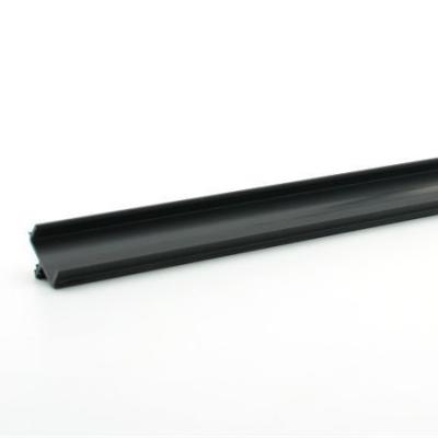 China UV Protection Black Pvc PC Profile Pvc Upvc Extrusion Profiles plastic Customized for sale