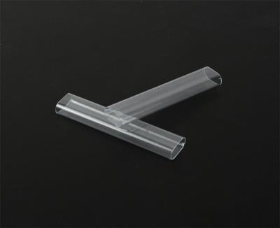 China Customized PC Tube Cover For LED Lamps Plastic Profiles for sale