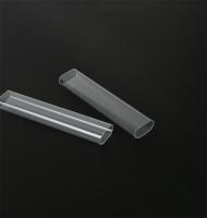 China Customized PC Tube Cover For LED Lamps Plastic Profiles for sale