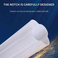 China PC Diffused Tube Flexible Profile Tube Cover Shaped Profiles Plastic Customized for sale