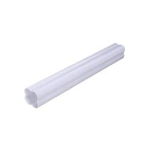 China PC Diffused Tube Flexible Profile Tube Cover Shaped Profiles Plastic Customized for sale