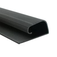 China PVC Self-Adhesive Hide J Shape Cable PVC Cable Management Trunking Cover Wire Cable Organizer Wall Mount Wire Duct for sale
