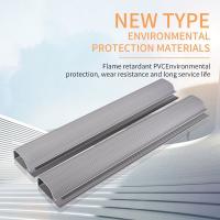China Custom OEM Raceway Smooth Channel New Design J Channel PVC Raceway Plastic Profiles Customized for sale