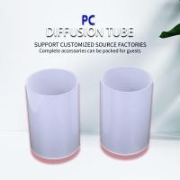 China China Customized Milky-White Diffuse LED Plastic Lampshade Tube PC Lighting Tube Profiles for sale
