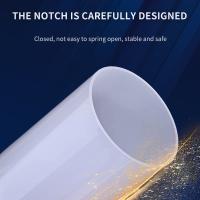 China China Customized Milky-White Diffuse LED Plastic Lampshade Tube PC Lighting Tube Profiles for sale