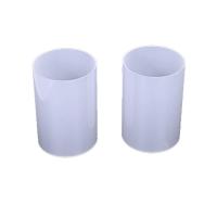 China China Customized Milky-White Diffuse LED Plastic Lampshade Tube PC Lighting Tube Profiles for sale