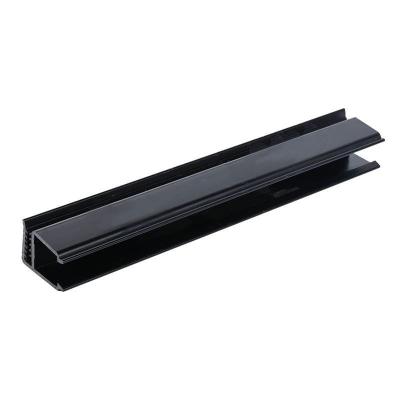 China U-Shaped Protective Plastic Cover Profile Decoration Strip PVC Profiles ABS Sleeve Customized for sale