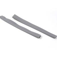 China Soundproof Plastic Cover Strip Door Bottom Garage Door Weather Seal Black Profile Customized for sale