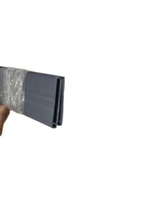 China Modern Black Acoustic Door Sweep Internal Door Bottom Seal Strip Plastic Profile Customized for sale