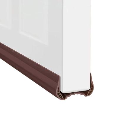 China ABS PP PC PE Co Extrusion Profile Plastic Waterproof Door Bottom Seal Strip Dust Proof Customized Profile Plastic for sale
