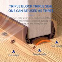 China ABS PP PC PE Co Extrusion Profile Plastic Waterproof Door Bottom Seal Strip Dust Proof Customized Profile Plastic for sale