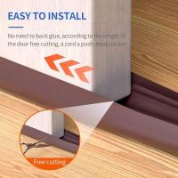 China ABS PP PC PE Co Extrusion Profile Plastic Waterproof Door Bottom Seal Strip Dust Proof Customized Profile Plastic for sale