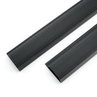 China Durable PVC Electrical Wire Cable Management Plastic Profile Customized for sale