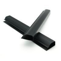 China Durable PVC Electrical Wire Cable Management Plastic Profile Customized for sale