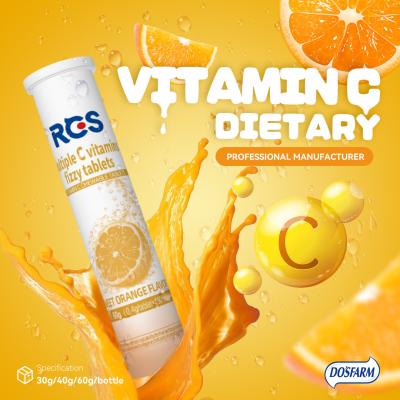 China Do's Farm Healthy Candy VC Tablets Orange Flavor Dietary Supplement for sale
