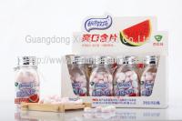 China Low Calorie Sugarless Vitamin C Candy Normal Oval Sour Watermelon Sweets for sale