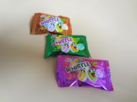 China Assorted Fruity Square Candy With Whistle Popular Chewing Gum Bubble Gum for sale