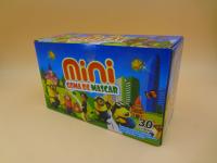 China Mini Round Colorful Mixed Chewing Gum Candy For Kids 12g Bag Packed for sale