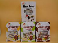 China Fashional Assorted Fruit Chewy Milk Candy / Soft Sweets Rich In Milk Chocolate Flavor for sale