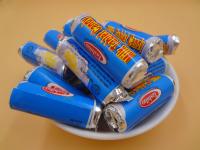 China Round Ring Roll Handmade Milk Tablet Candy 7g Alumimum Paper Packed for sale