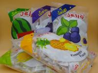 China Ball Shape Crispy Milk Chewy Candy Corn Flavored Mixture Fruity Jelly for sale