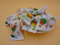 China 3.6g Assorted Fruit Flavor Crispy Soft Milk Candy / Children'S Favorite Milk Ball Candy for sale