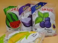 China Pineapple Flavor Original Fresh Soft Milk Candy With Fruit Jelly Red Color for sale