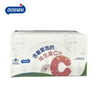 China DOSFARM OEM Vitamin C Peach Flavors Fizzy Tablets Sugar Free Candy Healthy Food Dietary Supplement for sale