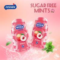 China Discounted Products Vitamin Peach Flavor Sugar Free Mints Candy Healthy Supplement for sale