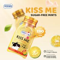 China DOSFARM Customized Vitamin C Mint Fresh Candy Healthy Mint Candy Customized Flavor 22g Manufacturer for sale