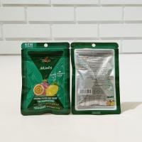 China USA HACCP Certified Healthy Mints In Bag Packaging Yellow Orange Color for sale