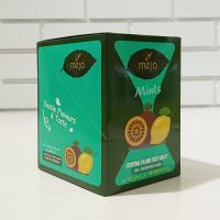 China USA HACCP Certified Healthy Mints In Bag Packaging Yellow Orange Color for sale