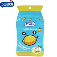 China OEM Low Carbohydrate Content Sugar Free Mint Candy In Bag Packaging for sale