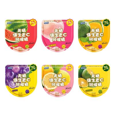 China OEM Low Calories Colorings Sugar Free Mint Candy In Bag Packaging for sale