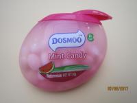 China Fresh breath Egg shape Sugar Free Mint Candy / 20g Watermelon Flavor Candy Pepper mint snack for sale