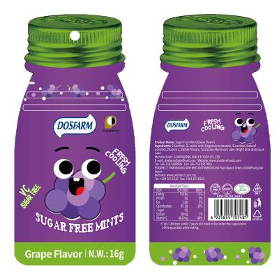 China 2 Year Shelf Life Sugar Free Vitamin Mints With Customized Ingredients for sale