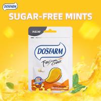 China Low Fat Content Sugar Free Mint Candy Small Size Room Temperature Storage Conditions for sale