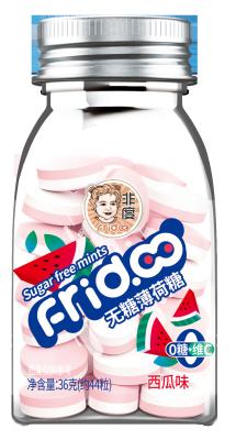 China Dosfarm Sugar Free Watermelon Mints Low Carb Fiber Protein Room Temperature Storage for sale